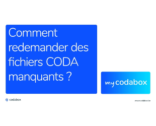 Comment REDEMANDER DES FICHIERS CODA MANQUANTS ? | MyCodabox Academy - Codabox