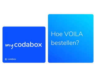 Zo BESTEL je VOILA van Codabox. ONTVANG in 3 stappen DIGITALE FACTUREN